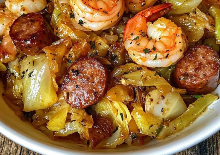 Would You Eat This Shrimp and Sausage Cabbage Bowl – Tasty kitchen Recipes