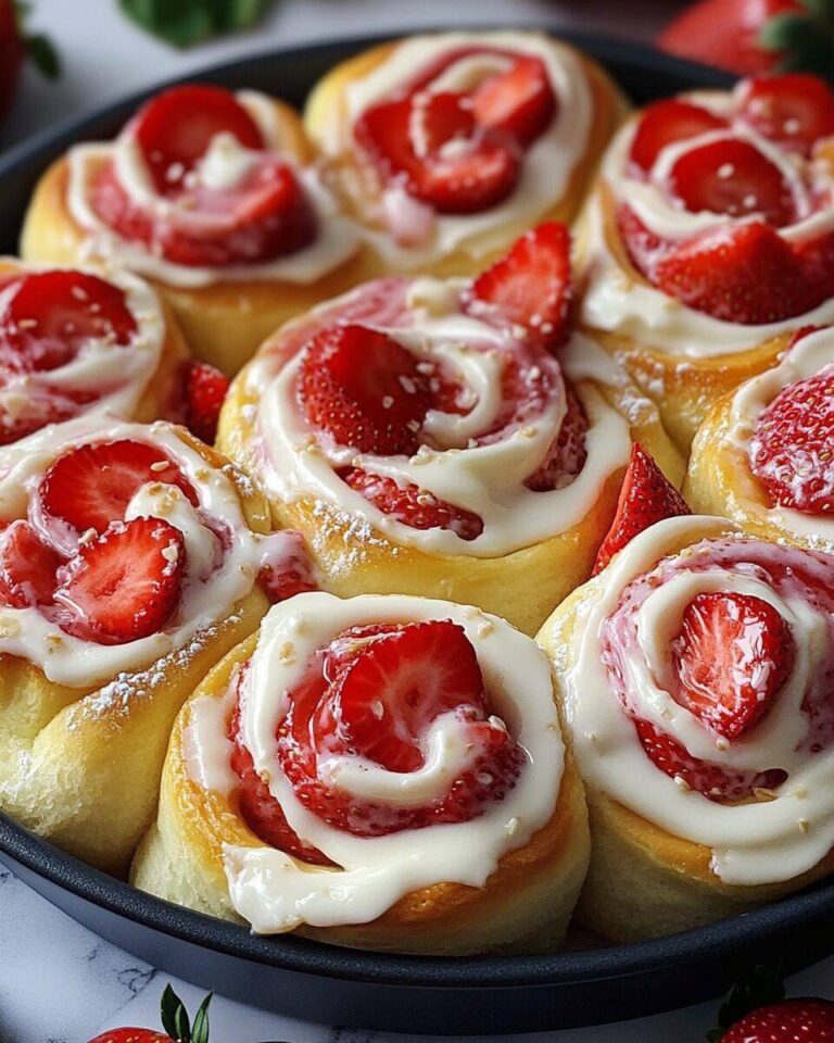 Strawberry Cream Cheese Rolls – Tasty kitchen Recipes